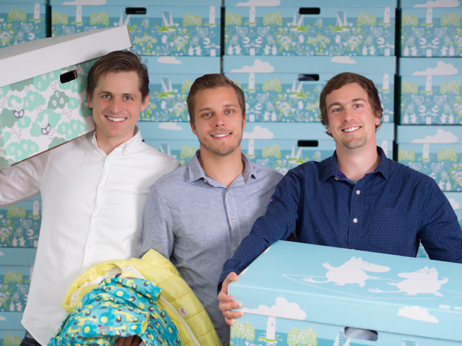 Three men and a baby box - thisisFINLAND