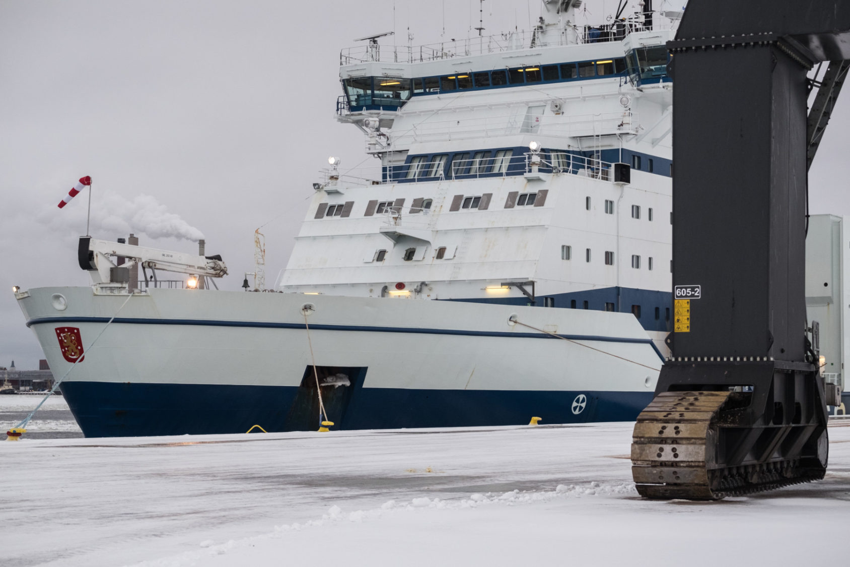 Finland’s icebreakers plough through Baltic ice - thisisFINLAND