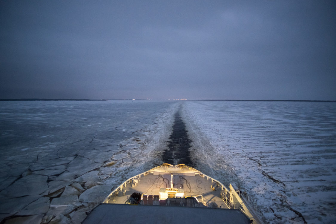 Finland’s icebreakers plough through Baltic ice - thisisFINLAND