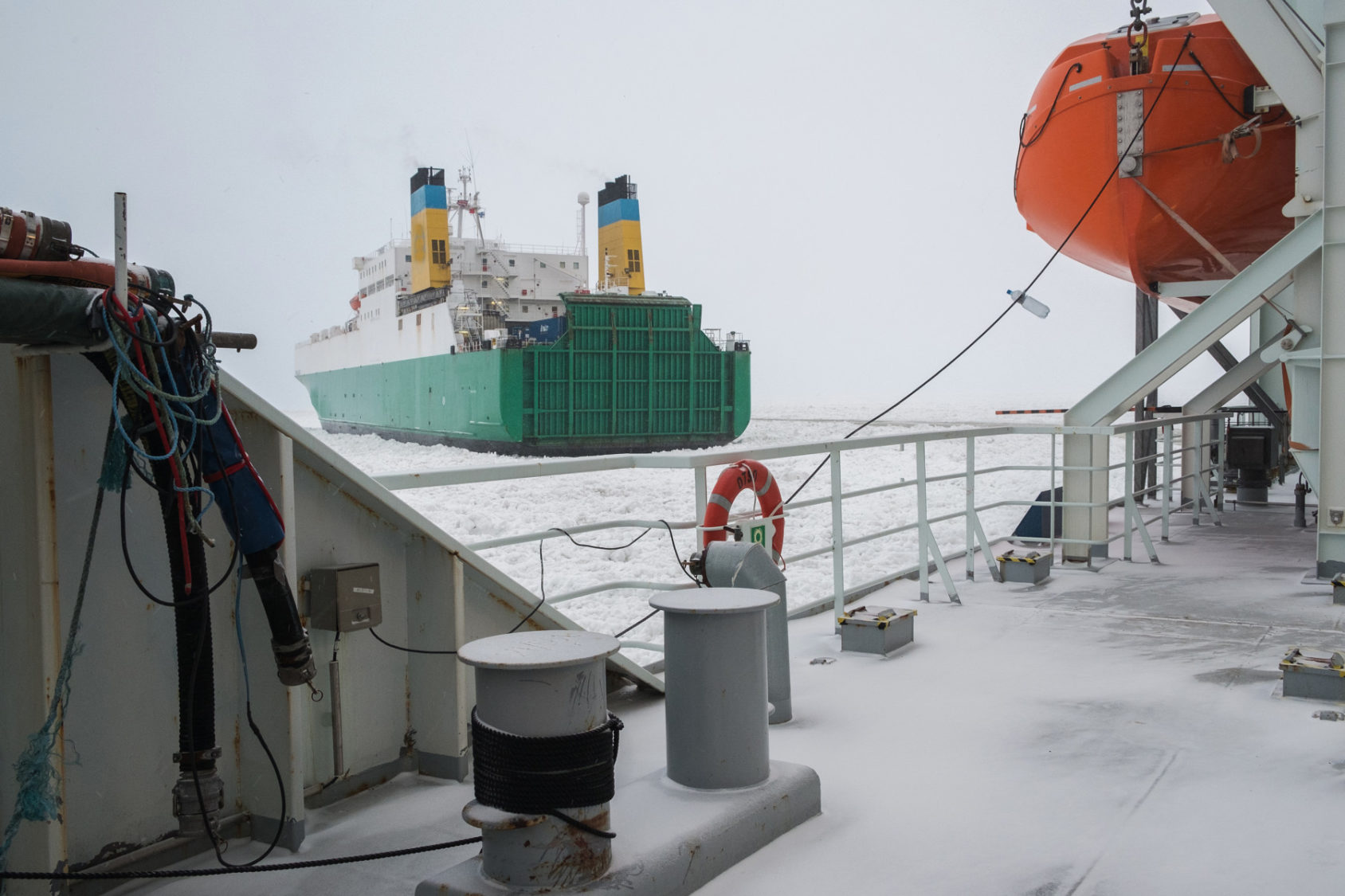Finland’s icebreakers plough through Baltic ice - thisisFINLAND