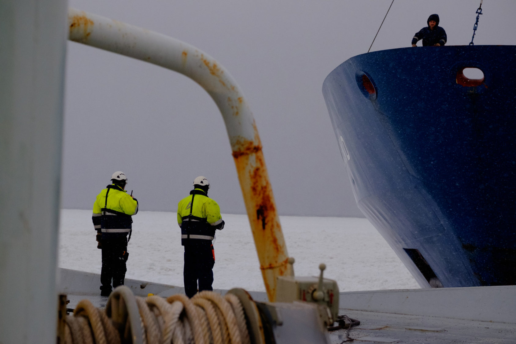 Finland’s icebreakers plough through Baltic ice - thisisFINLAND