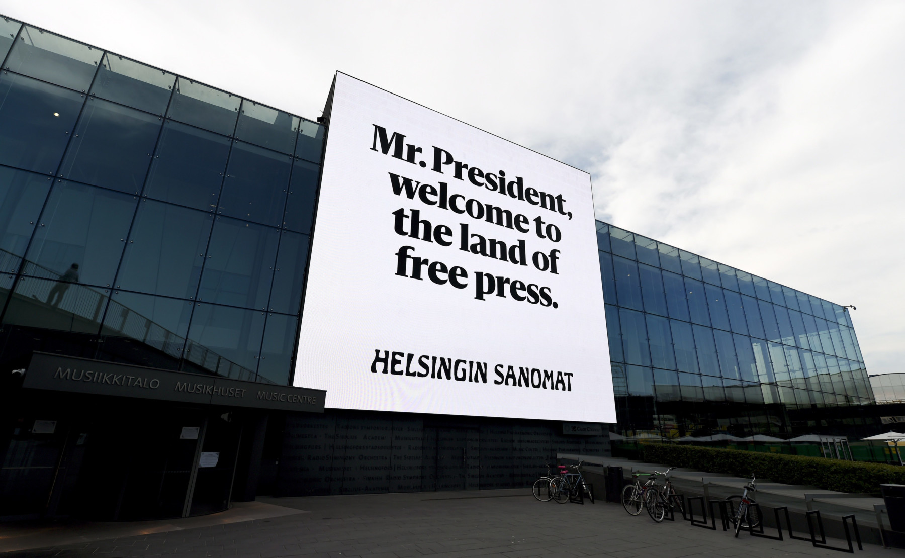 Finland applauds and supports press freedom and its role in democracy ...