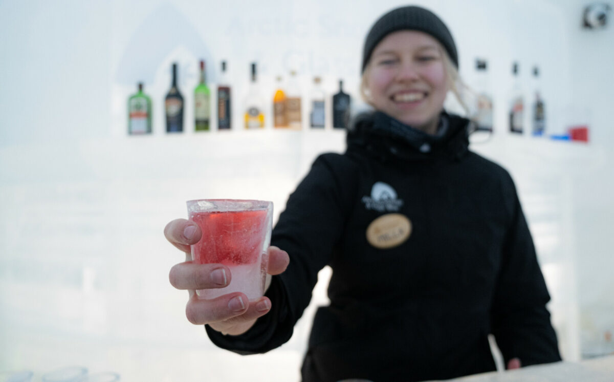 Creating architecture and art from ice and snow in the Finnish far ...