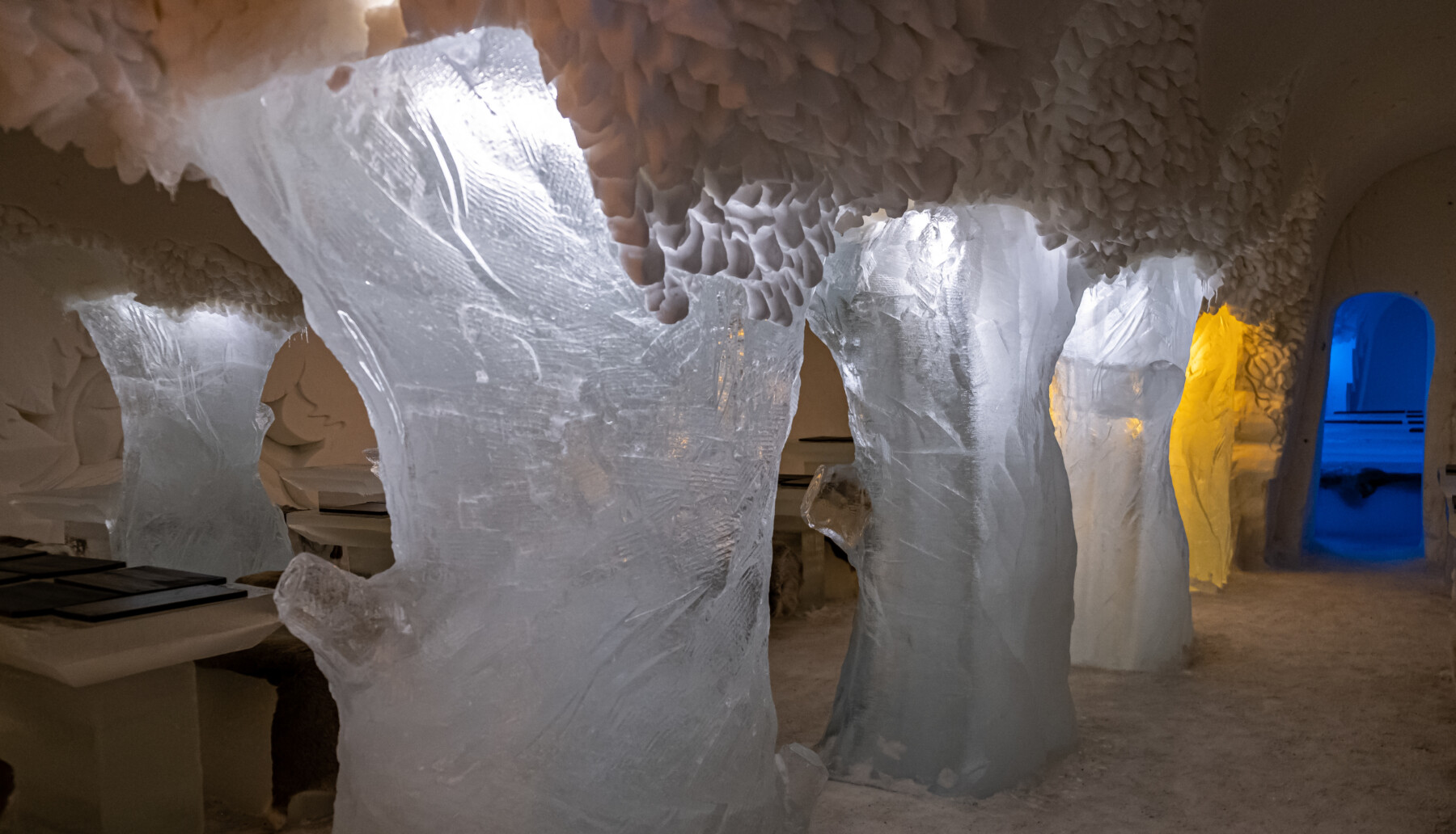 Creating architecture and art from ice and snow in the Finnish far ...